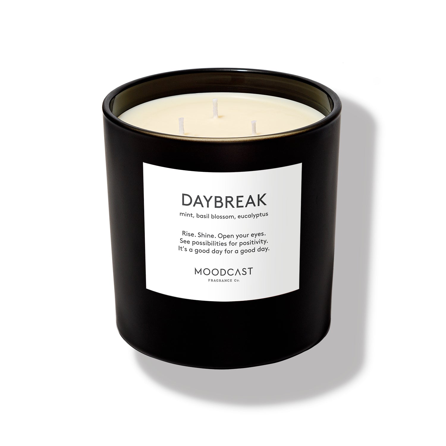 Daybreak | Black & White 3-Wick Candle – Moodcast Fragrance Co.