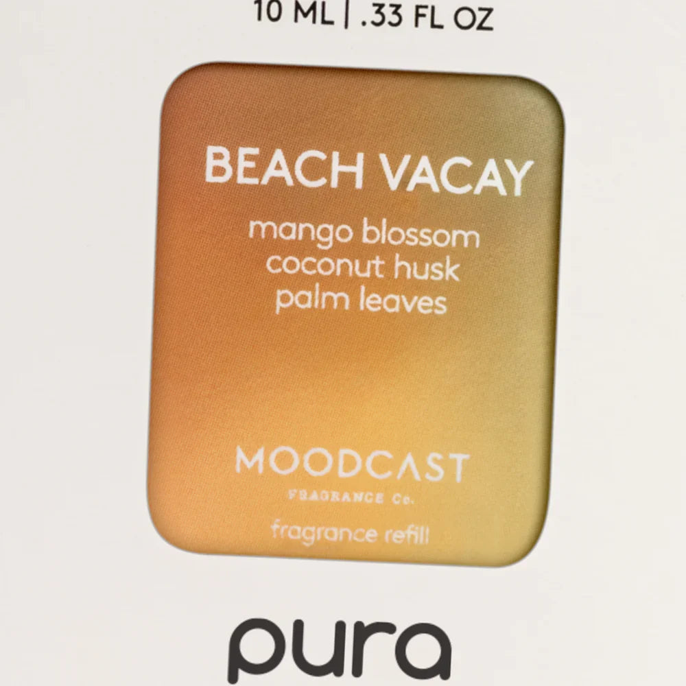 Moodcast x Pura Beach Vacay Fragrance Refill – Moodcast Fragrance Co.