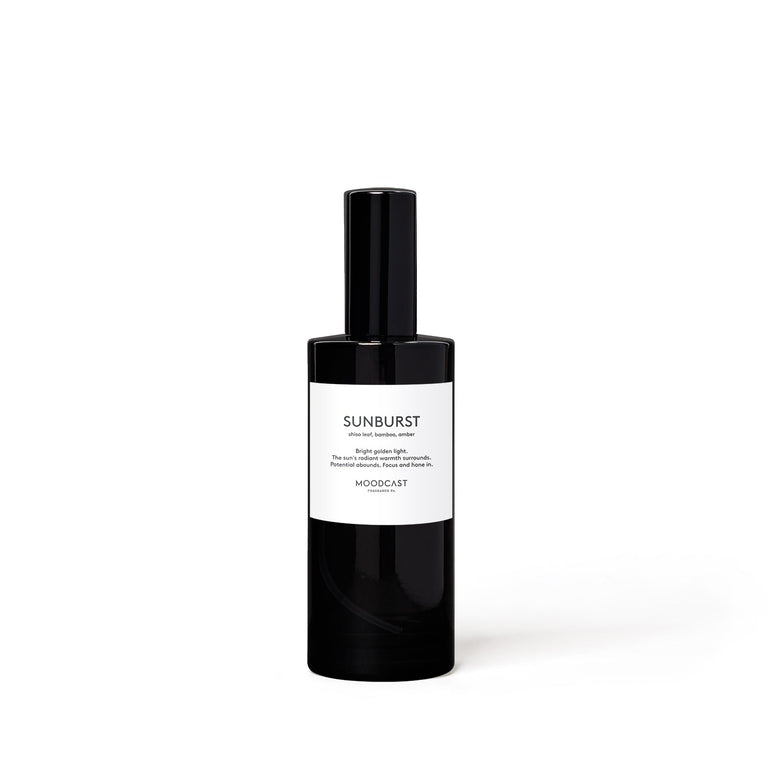 Sunburst | Black & White Room & Linen Spray – Moodcast Fragrance Co.
