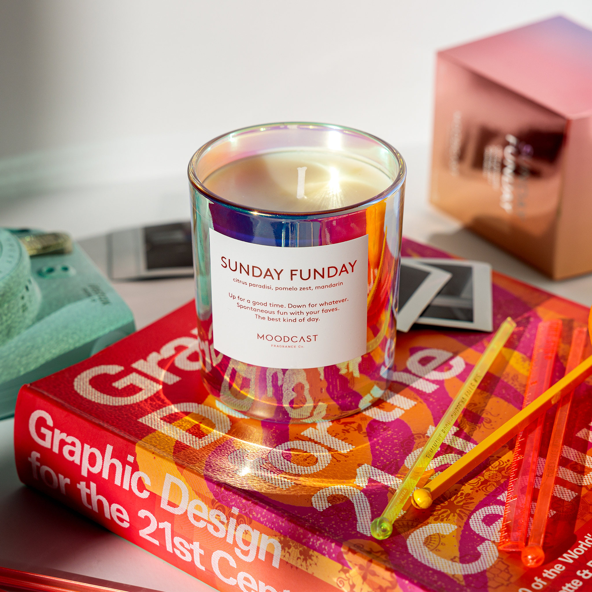 Sunday Funday | Iridescent Candle – Moodcast Fragrance Co.